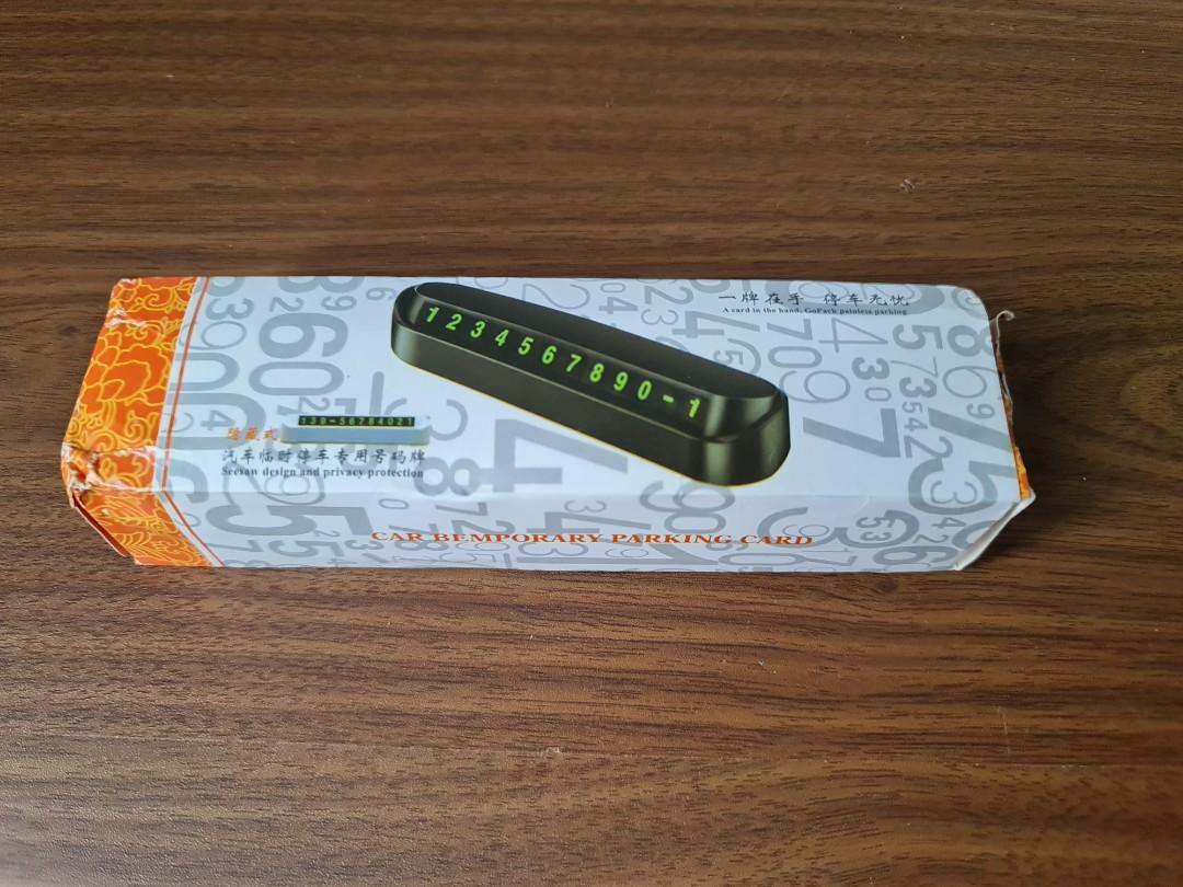 Car Parking Dashboard Phone Number Display Can Show And Hide With Srt ...