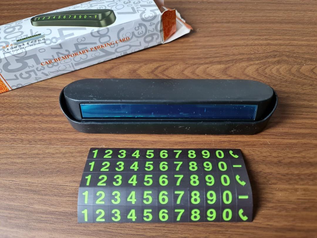 Car Parking Dashboard Phone Number Display Can Show And Hide With Srt ...