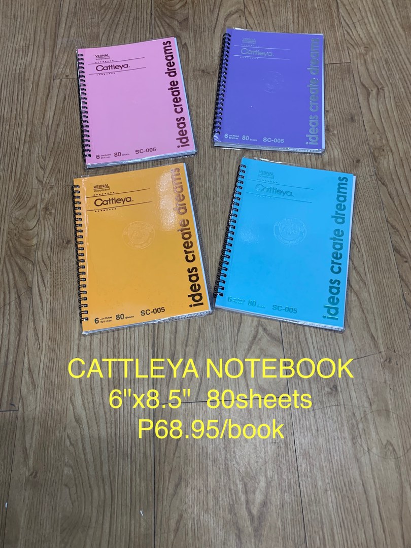 CaTTleYa Notebook, Hobbies & Toys, Stationary & Craft, Stationery ...