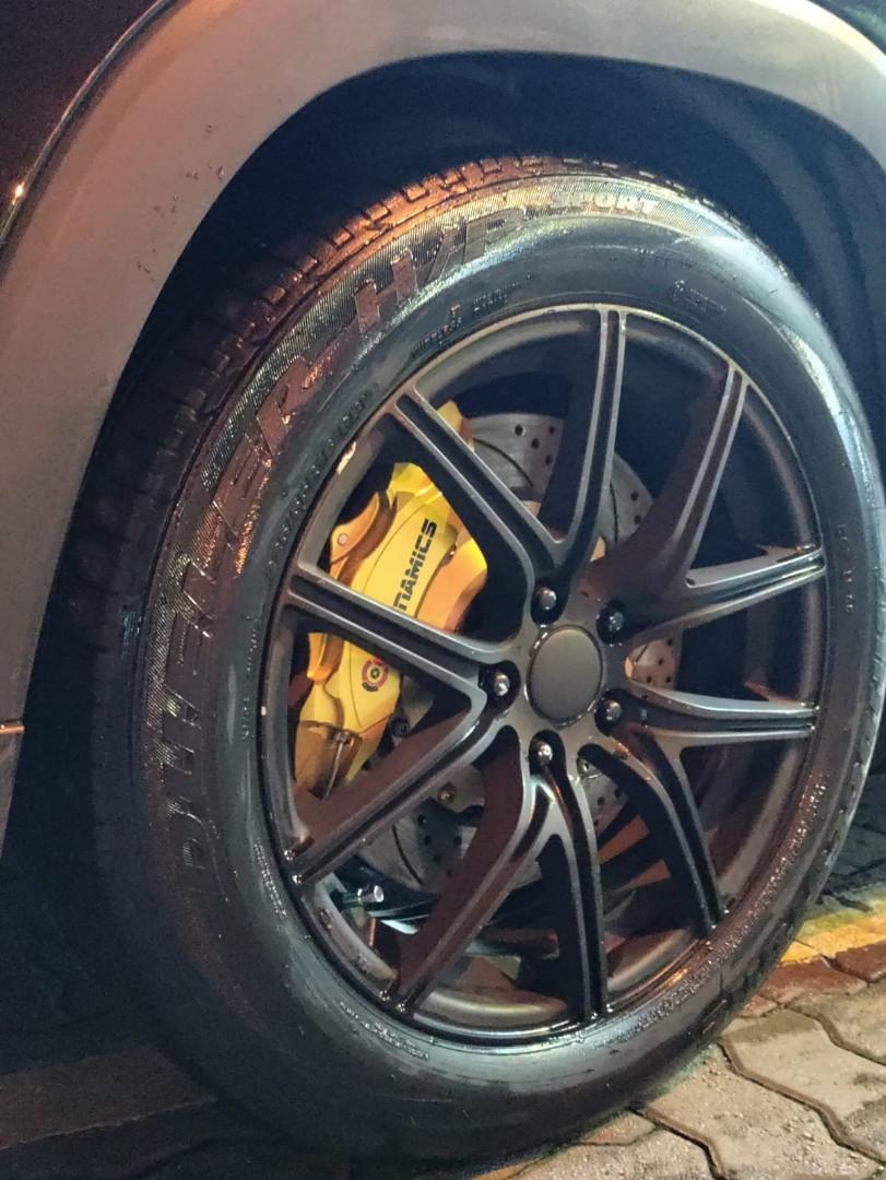 CJ Dynamics 6 Pot Forged Caliper, Car Accessories, Accessories on Carousell