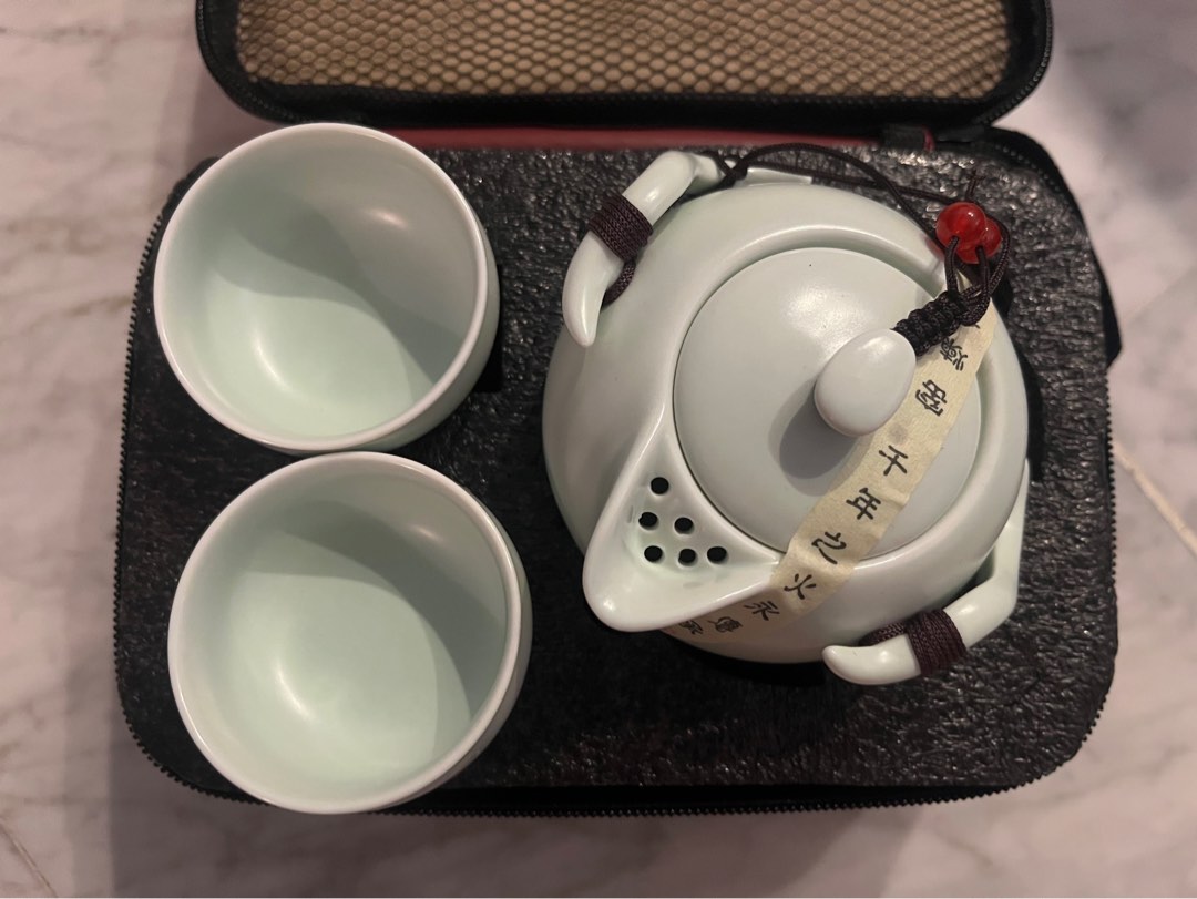 CNY Teapot set, Furniture & Home Living, Kitchenware & Tableware ...
