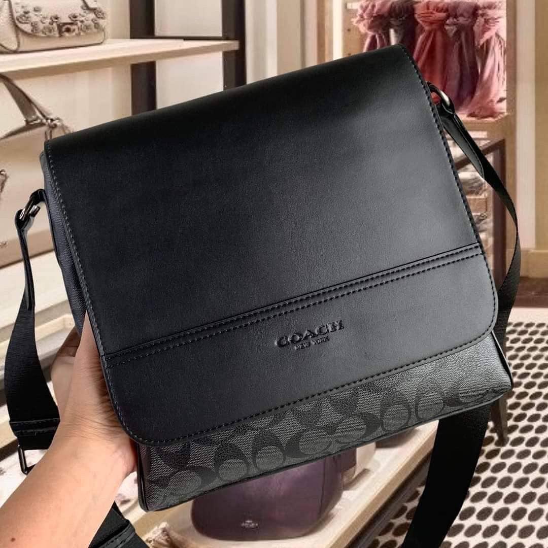 Coach Messenger Bag, Men's Fashion, Bags, Sling Bags on Carousell