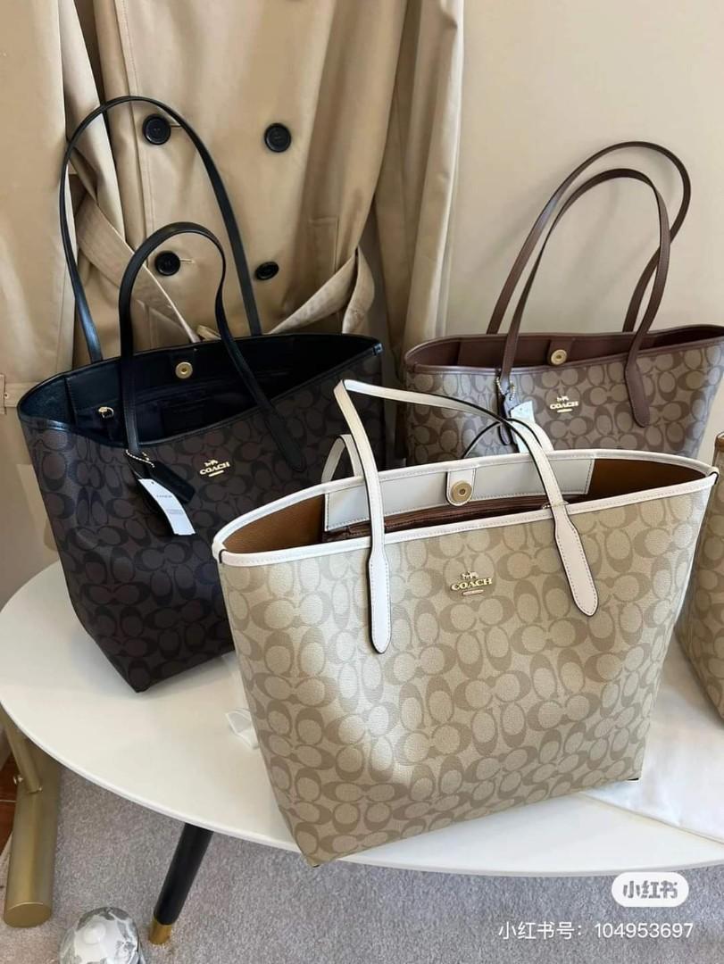 coach tote bag, Women's Fashion, Bags & Wallets, Shoulder Bags on Carousell