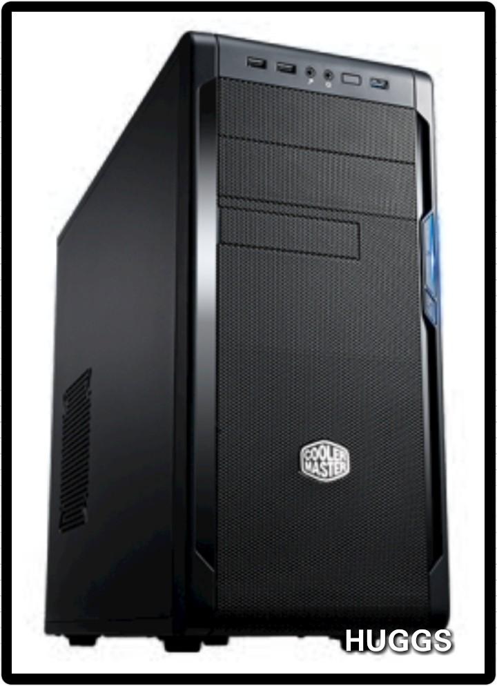 Computer Desktop PC Parts (Quad Core, Board, HSF, Power Supply Casing ...