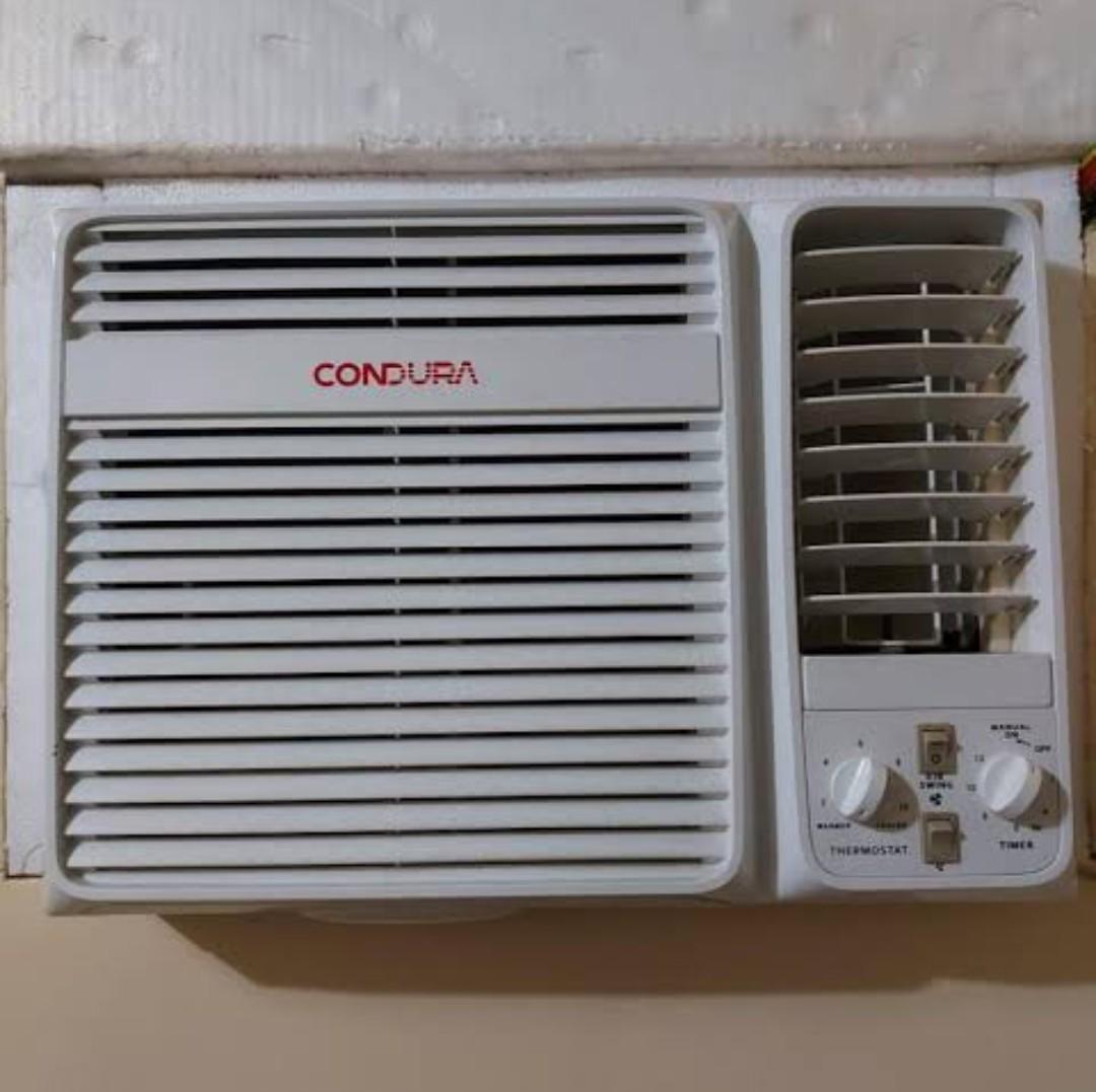 CONDURA WINDOW TYPE MANUAL WITH TIME, TV & Home Appliances, Air ...