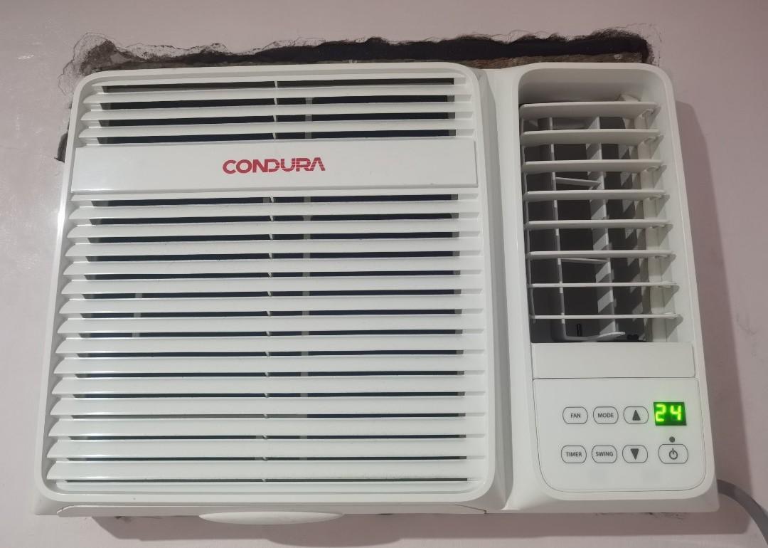 CONDURA WINDOW TYPE WITH REMOTE NON-INVERTER, TV & Home Appliances, Air ...