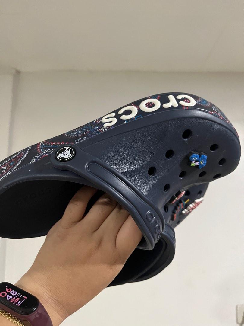 Crocs Bayaband Bandana Clog Blue, Women's Fashion, Footwear, Flats ...