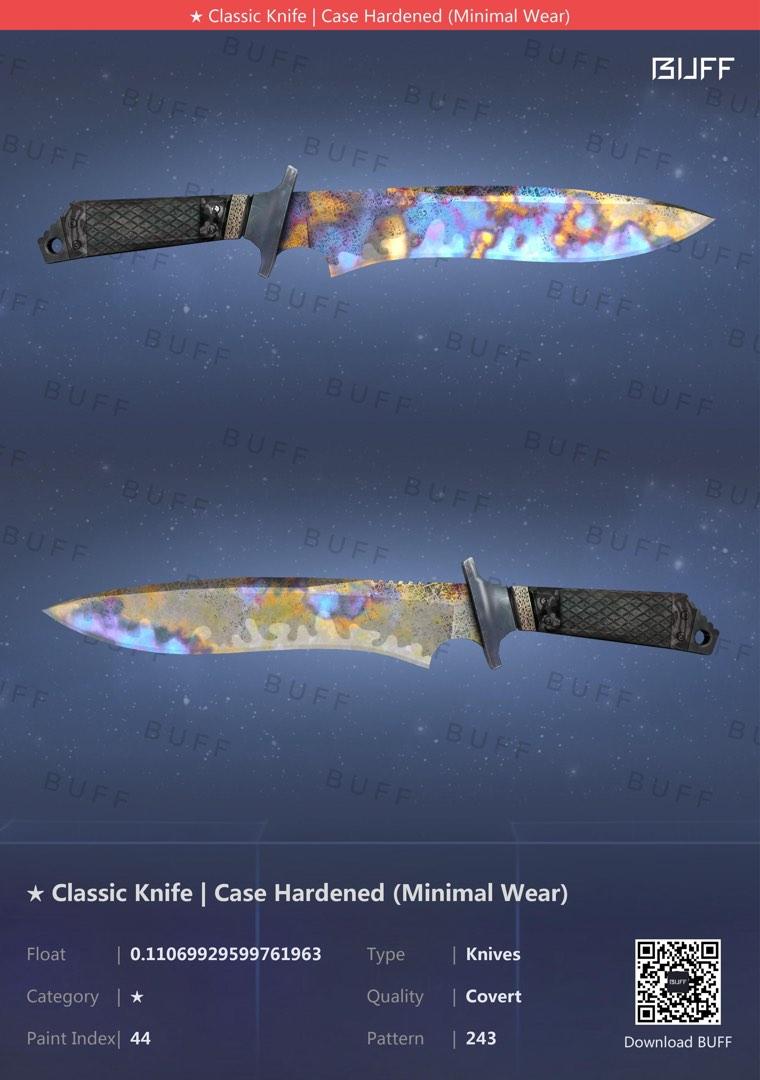 CSGO Classic Knife Case Hardened, Video Gaming, Video Games, Others on ...
