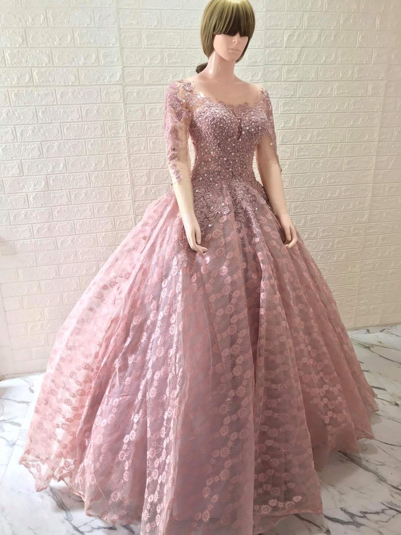 Debut Gown, Women's Fashion, Dresses & Sets, Evening dresses & gowns on ...