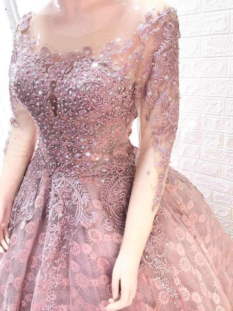 Debut Gown, Women's Fashion, Dresses & Sets, Evening dresses & gowns on ...