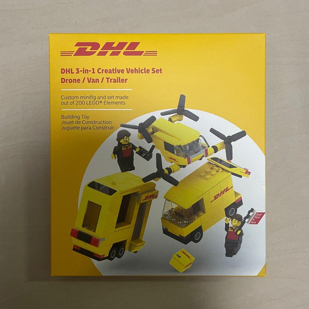 DHL Lego/Watch/Van/Chair/Purifier Merchandise Set, Hobbies & Toys ...