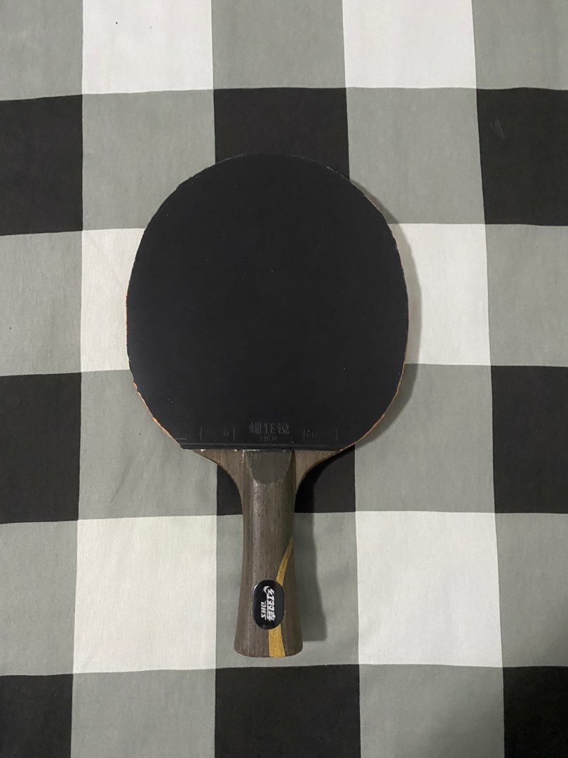 DHS Hurricane King Table Tennis Bat/Racket, Sports Equipment, Sports ...