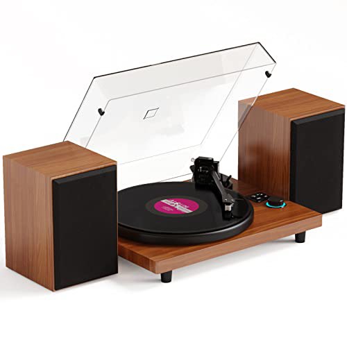 DIGITNOW Vinyl Record Player with Magnetic Cartridge & Adjustable ...