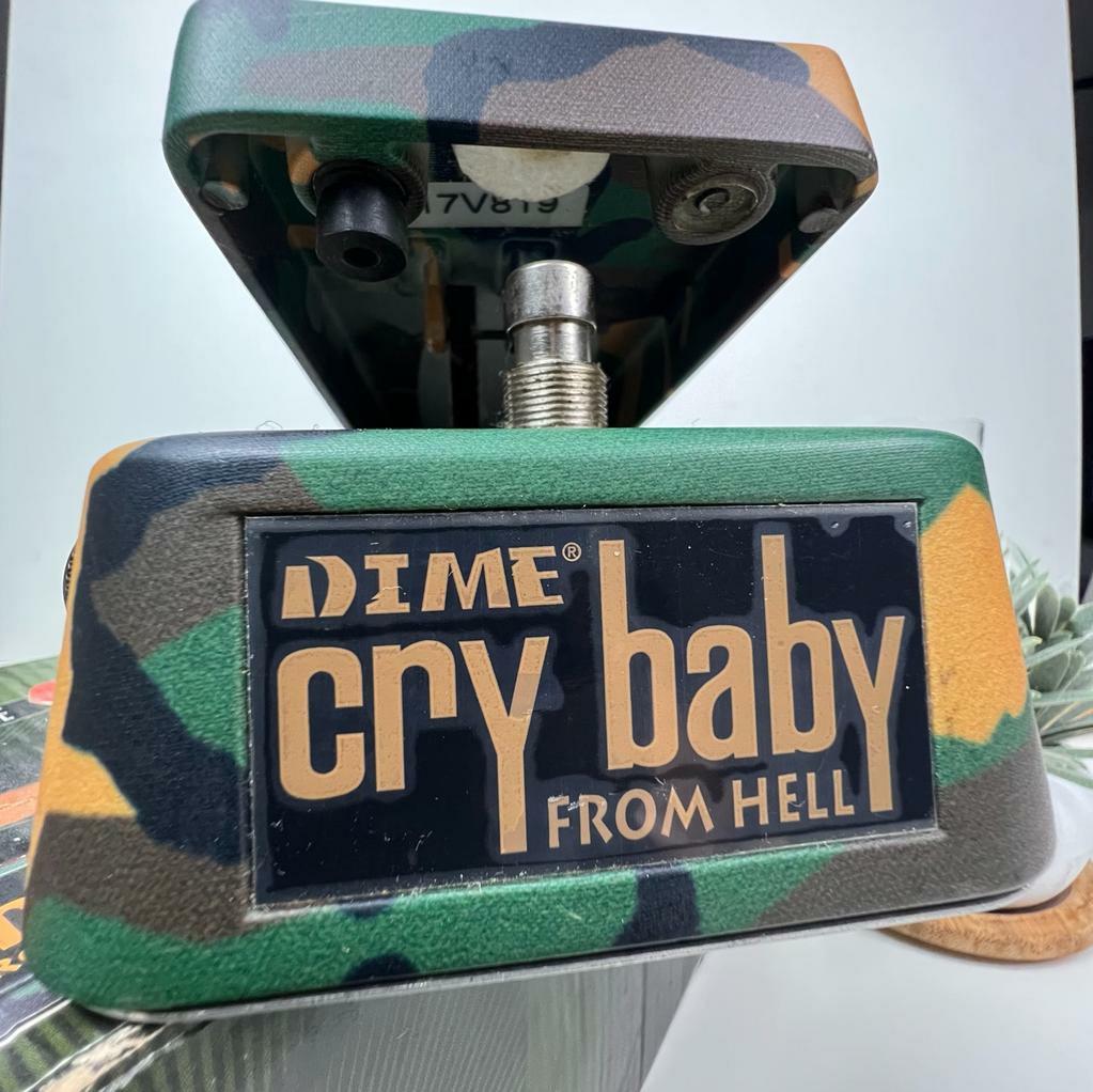 Dime Cry Baby From Hell wah pedal, Hobbies & Toys, Music & Media ...