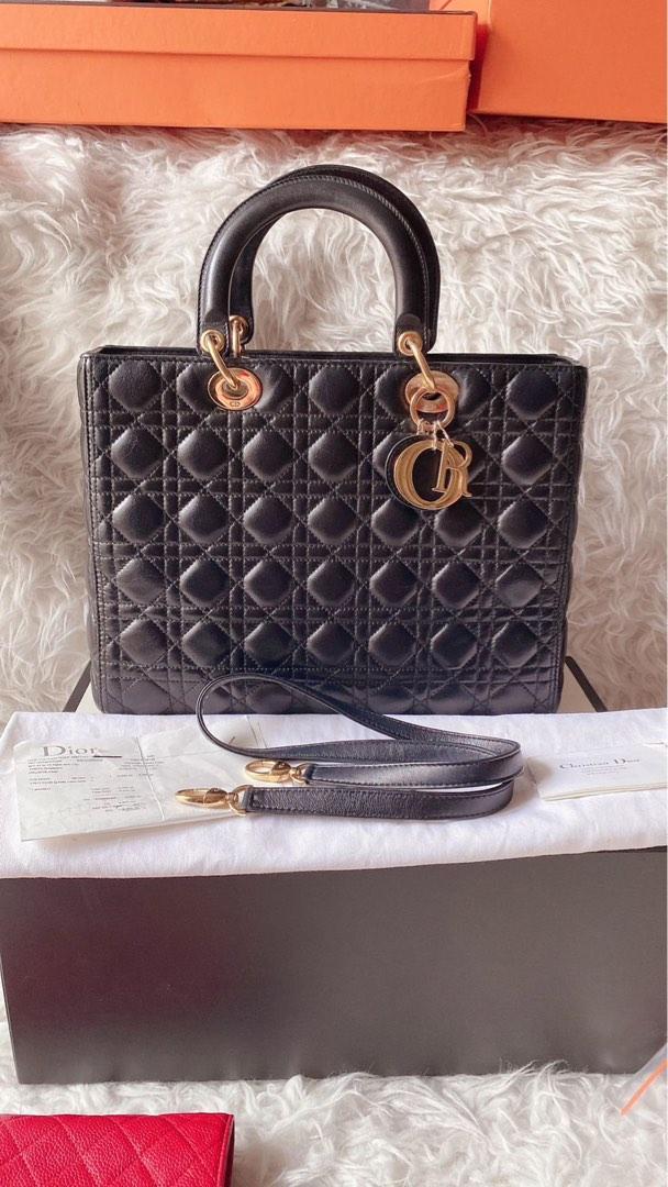 Dior Maxi Large, Barang Mewah, Tas & Dompet di Carousell