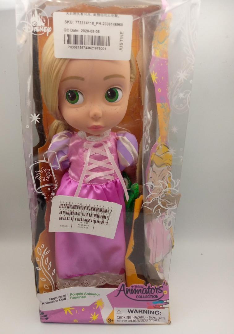 16 INCH DISNEY ANIMATORS COLLECTION Rapunzel Doll Tangled with Pascal ...
