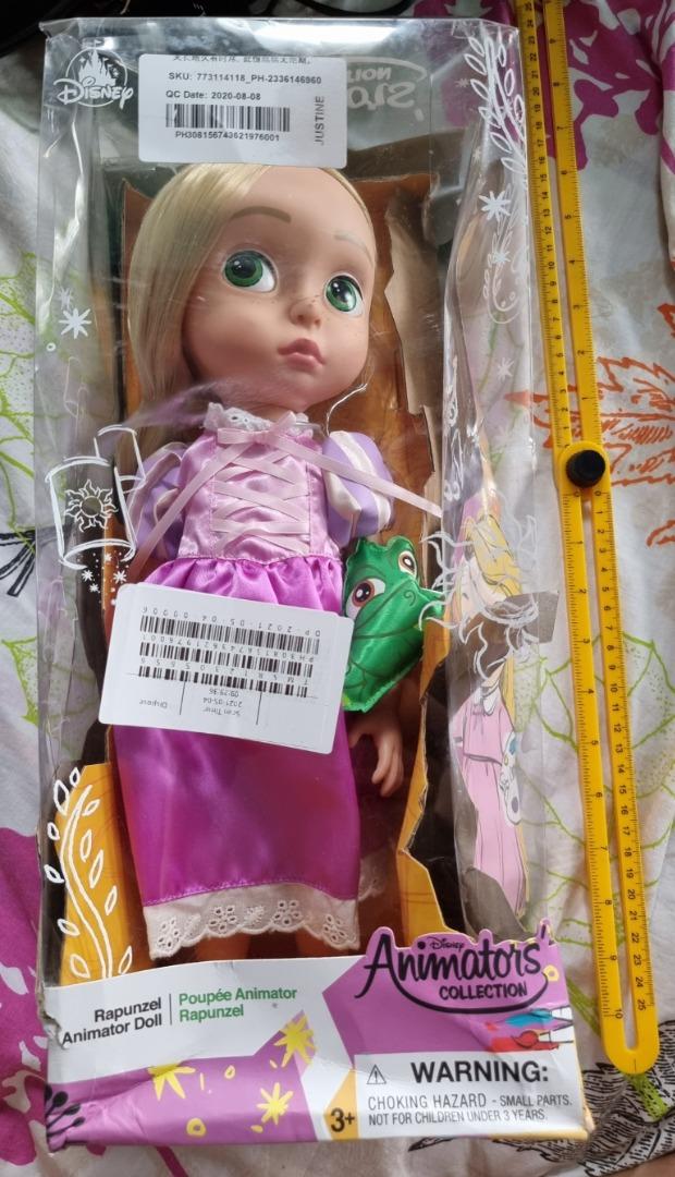 16 INCH DISNEY ANIMATORS COLLECTION Rapunzel Doll Tangled with Pascal ...