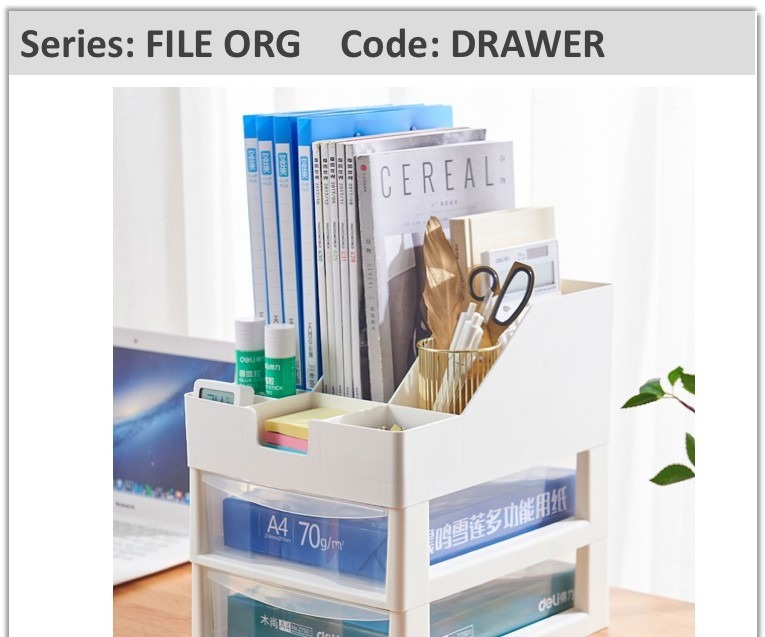 Drawer Organizer A4 File Paper Storage Desktop Organizer Stationary ...