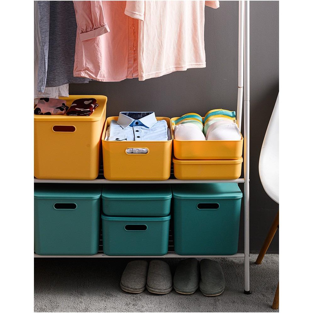 Durable Colorful Storage Boxes with lid/Stackable Storage Box/Cabinet ...