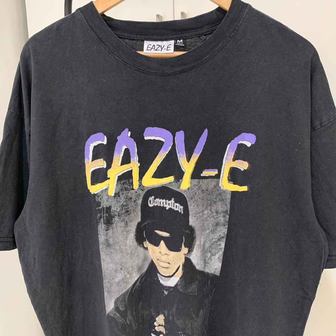 Eazy E Oversized Rap Tee Vintage Shirt - Compton, Men's Fashion, Tops ...