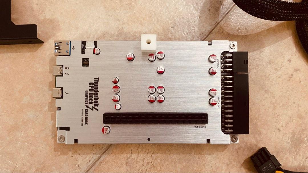 eGPU dock with Thunderbolt 4! 750W PSU! Put Core X Aside., Computers ...