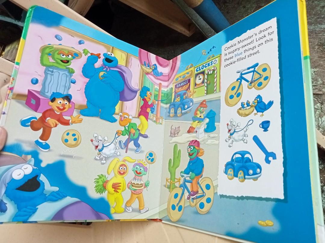ELMO & FRIENDS 123 SESAME STREET FIRST LOOK AND FIND (HB) BOARD BOOK ...