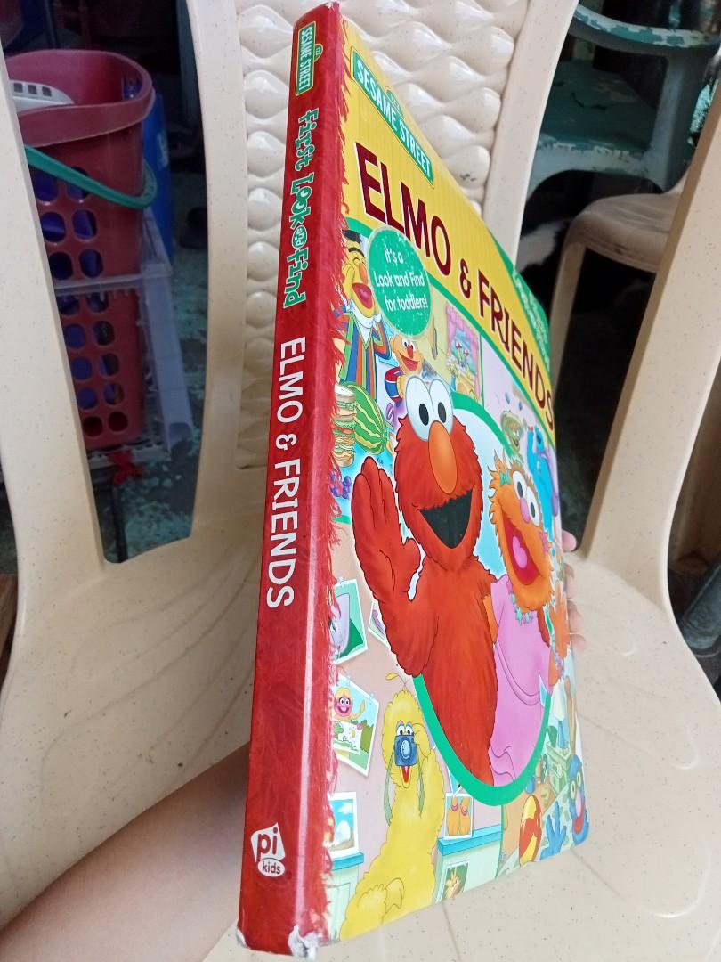 ELMO & FRIENDS 123 SESAME STREET FIRST LOOK AND FIND (HB) BOARD BOOK ...