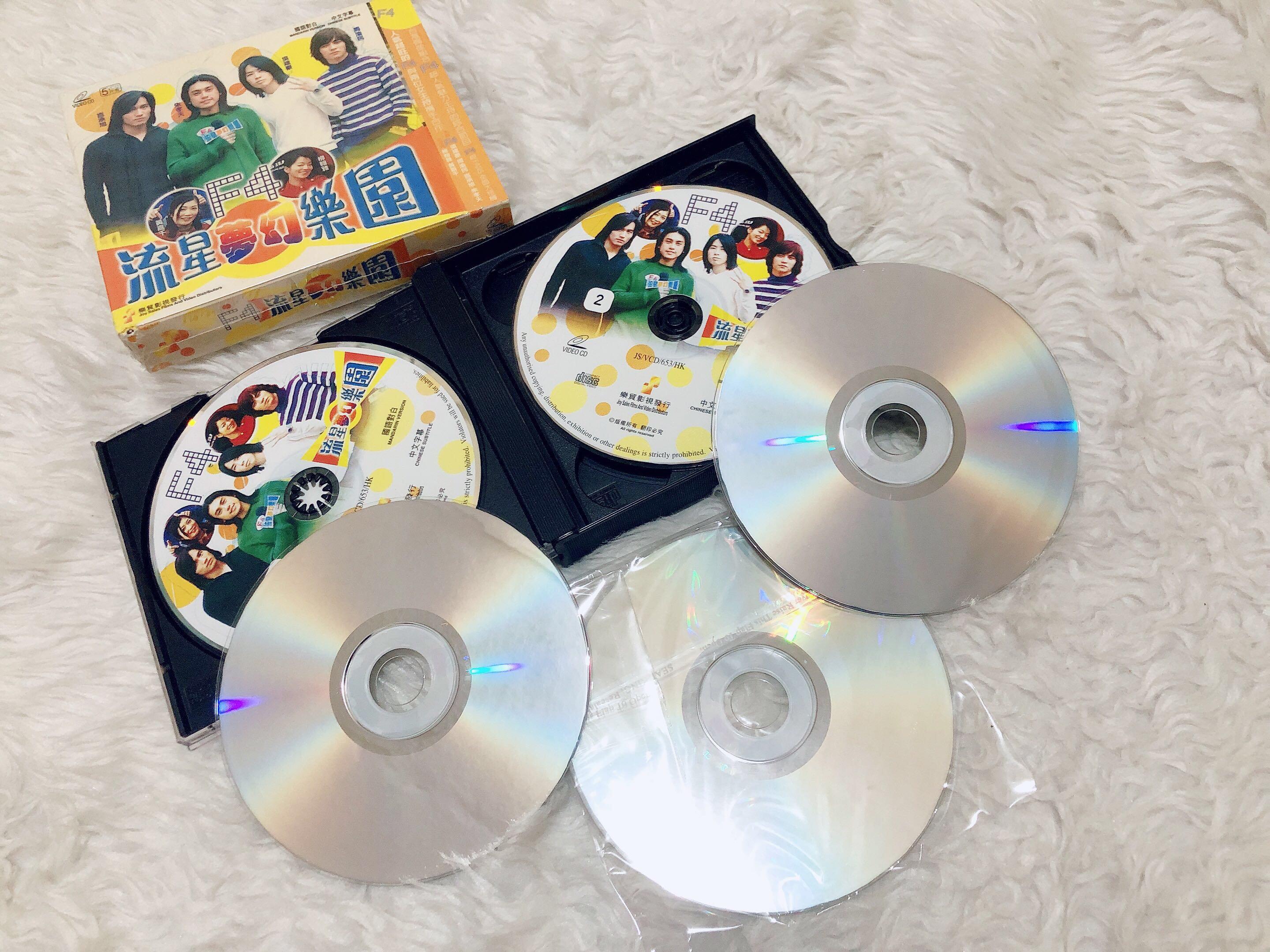 F4 All Original CD & VCD, Hobbies & Toys, Music & Media, CDs & DVDs on Carousell