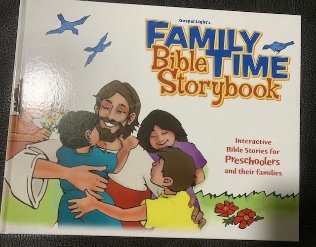 Family Time Bible Storybook: Interactive Bible Stories for Preschoolers ...