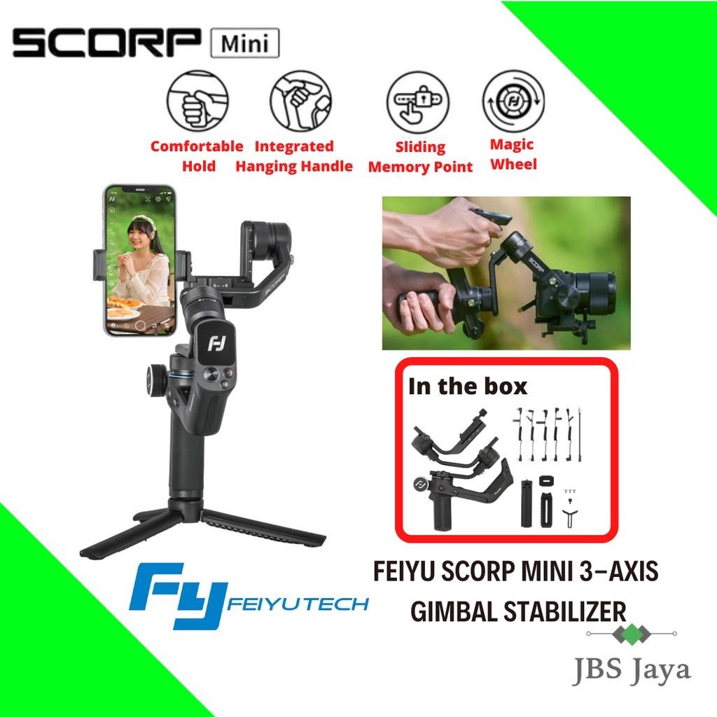 FeiyuTech Scorp Mini 3-Axis Gimbal Stabilizer, Photography, Photography Accessories, Gimbals ...