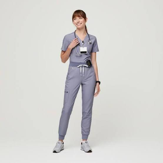 FIGS SCRUB SUIT SET (authentic) Catarina top and Zamora jogger pats ...