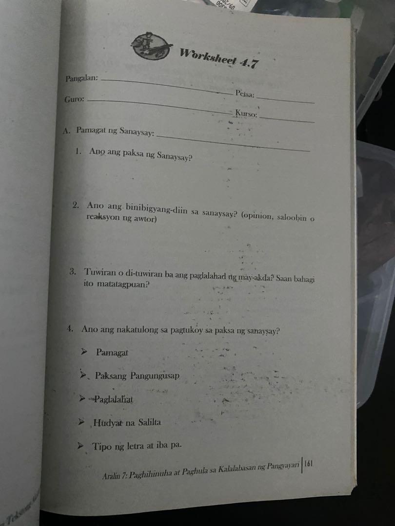 Filipino 2 Pagbasa at Pagsulat Tungo sa Pananaliksik, Hobbies & Toys ...