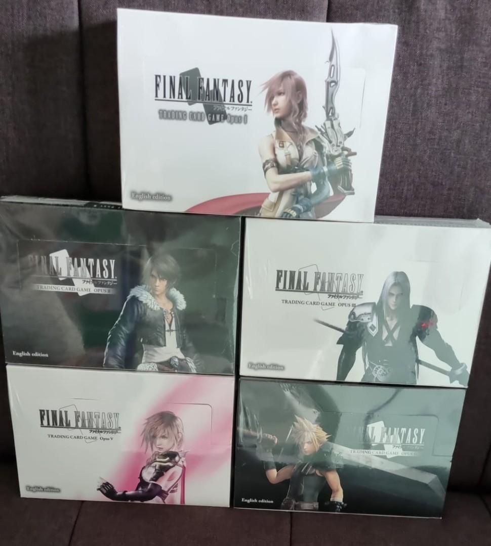 Final Fantasy TCG Opus Booster Boxes, Hobbies & Toys, Toys & Games on ...