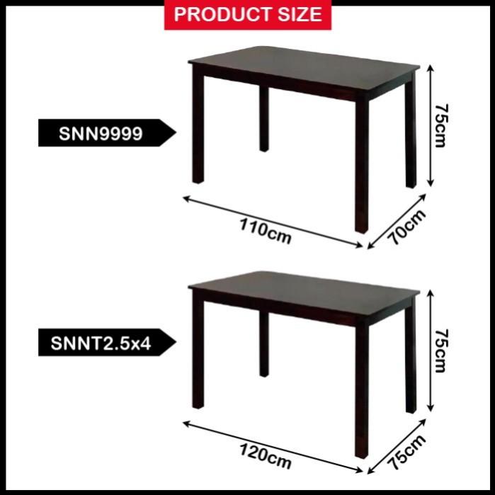 *FREE POST to West Malaysia only / Ready Stock* Dining Table [3 colors ...