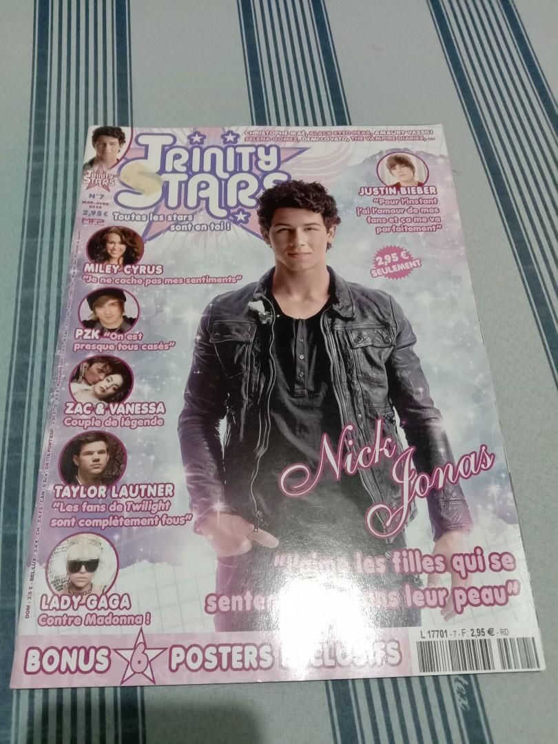 French Magazine with Lady Gaga Huge Posters and Article, Hobbies & Toys ...