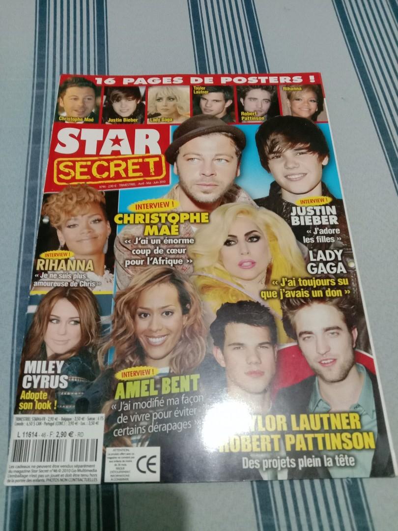 French Magazine with Lady Gaga Huge Posters and Article, Hobbies & Toys ...