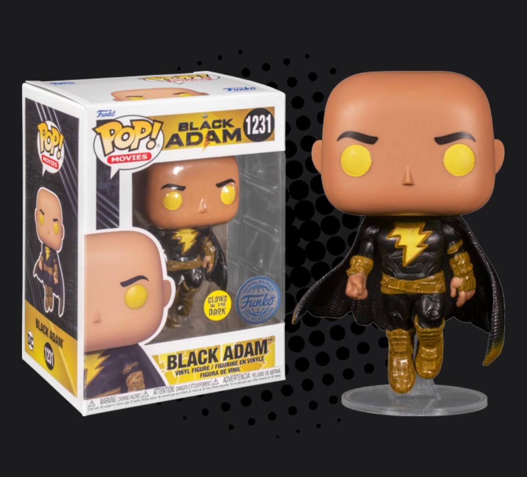 Funko Pop! Black Adam (2022) - Black Adam Glow in the Dark #1231 ...