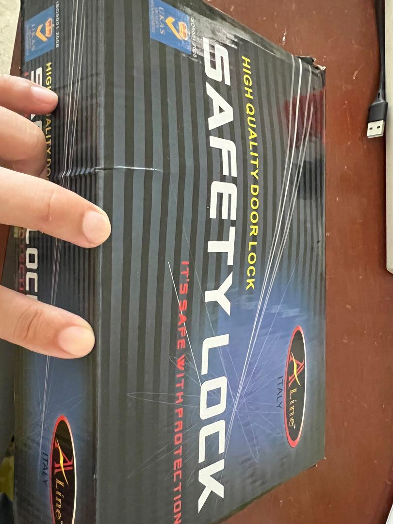 G034 Mortise Lock for Iron Door, Furniture & Home Living, Security ...