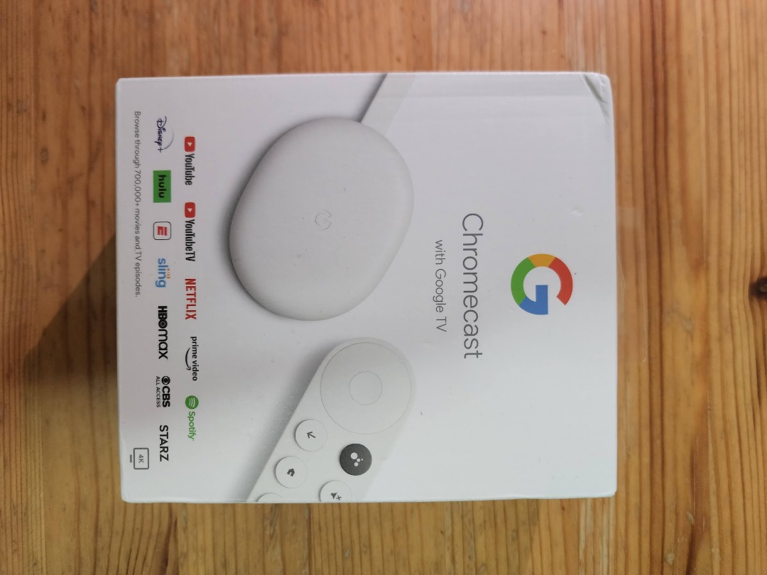 Google Chromecast 2020 (3rd Generation) - Google Chromecast with Google ...