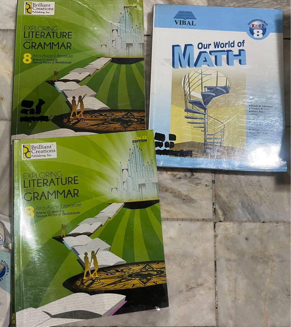 Grade 8 Textbook Junior High Second hand Math Used, Hobbies & Toys ...