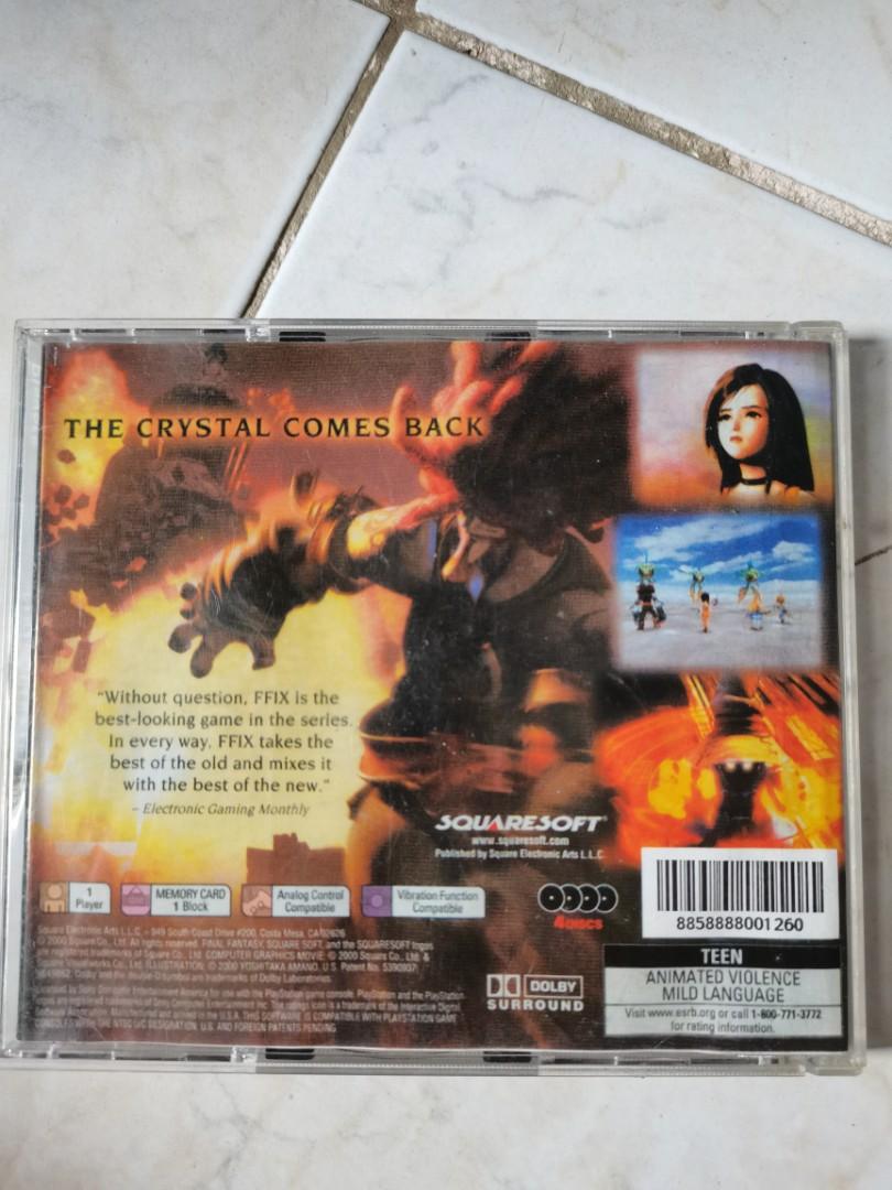 Gran Turismo & Final Fantasy IX - Playstation 1 BOOTLEG DISC, Video ...