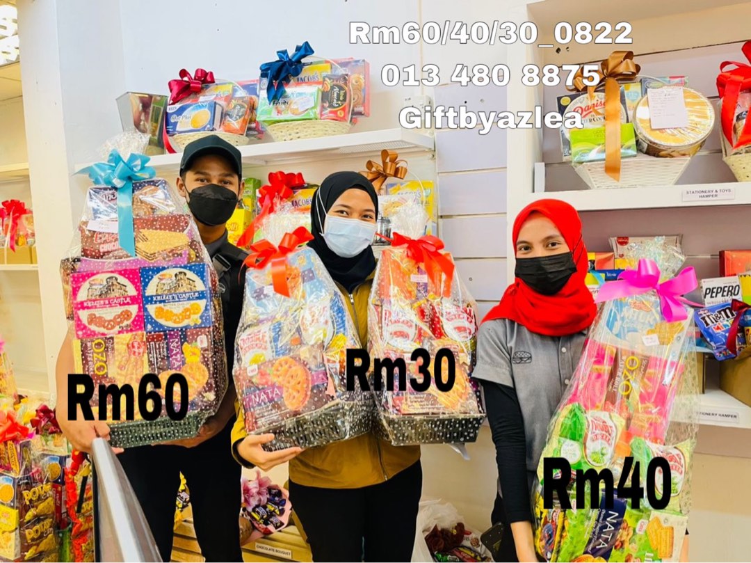 Hamper makanan ringgan dah minuman readystock, Food & Drinks, Gift ...