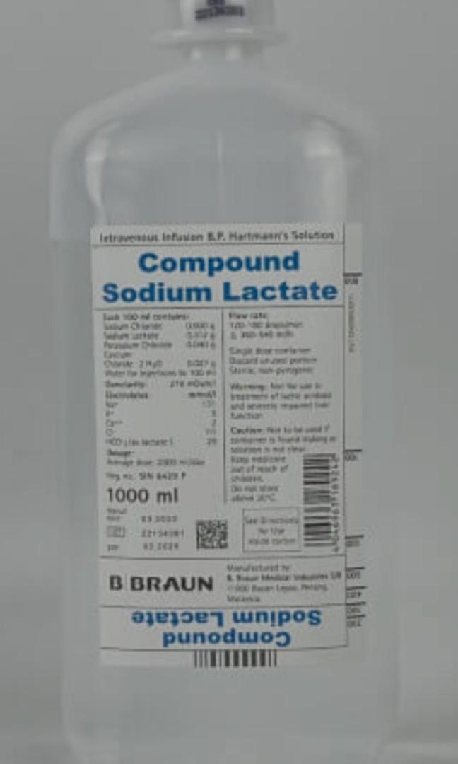 Hartmann's solution (subcut fluid) compound sodium lactate, Health ... Hartmann's solution (subcut fluid) compound sodium lactate, Health ...