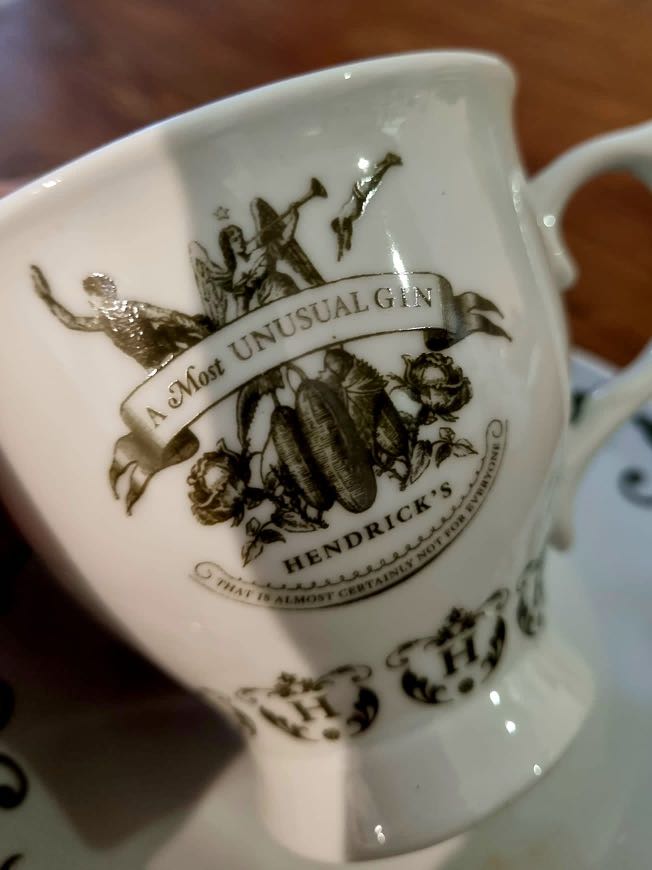 Hendricks Porcelain Tea Cup with Saucer, Furniture & Home Living ...