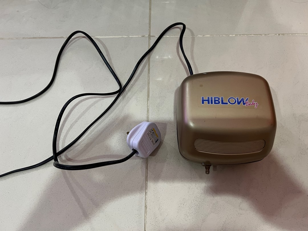 Hiblow Baby air pump 3pin plug, Pet Supplies, Homes & Other Pet ...