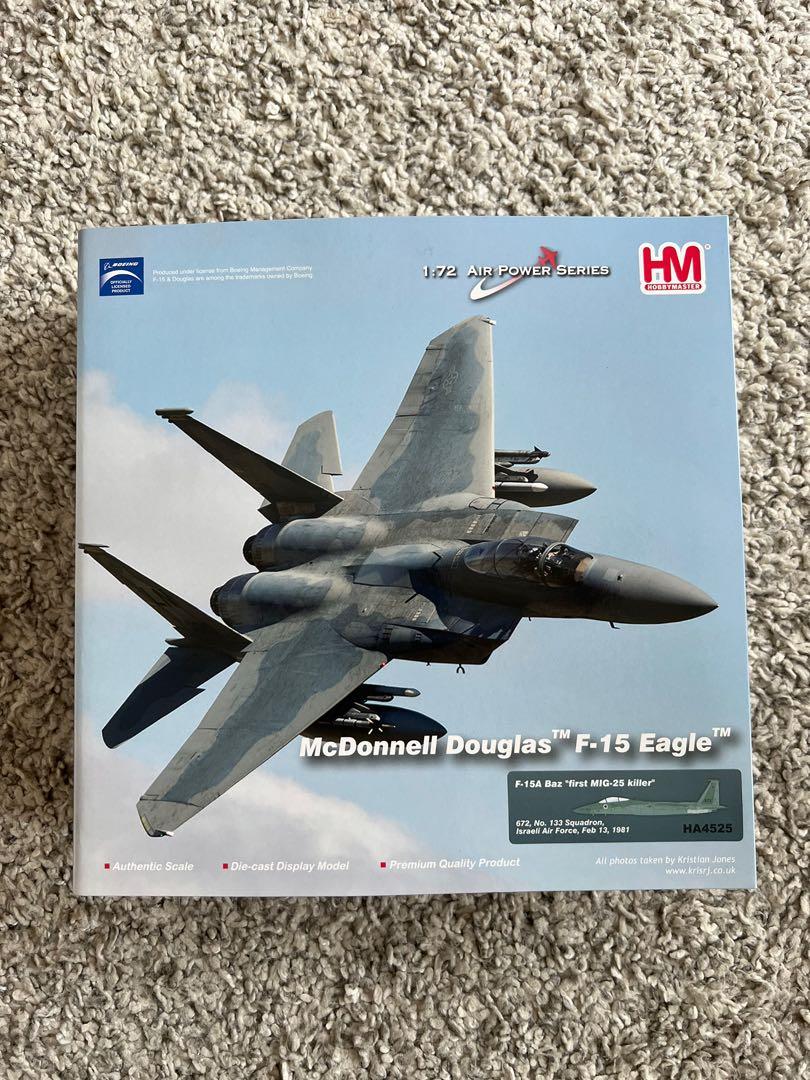 Hobby Master HA 4525 F-15 Eagle Mig-25 killer IAF not JC Century Dragon ...