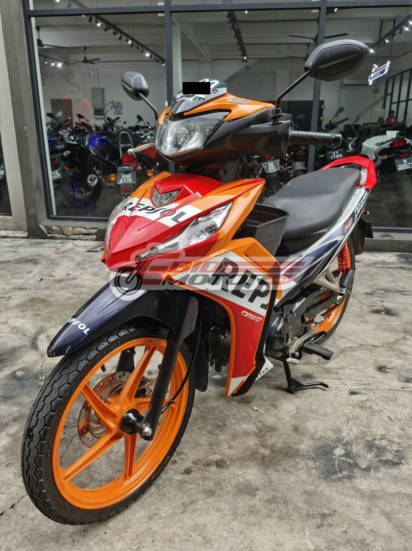 Honda Dash 125 Repsol ( 2019 ) ( 23K KM ONLY ) WAVE DASH FUTURE ALPHA ...