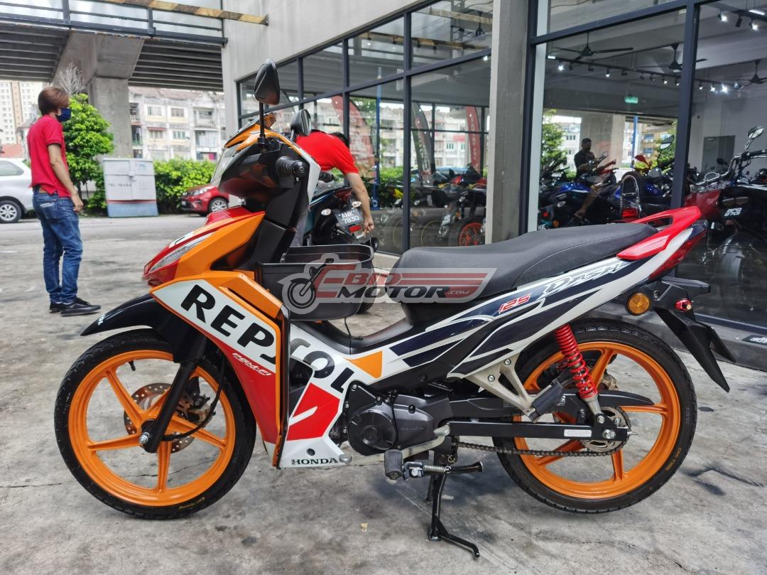 Honda Dash 125 Repsol ( 2019 ) ( 23K KM ONLY ) WAVE DASH FUTURE ALPHA ...