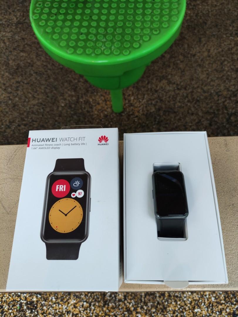Huawei Graphite Black Smartwatch Fit Model Tia B09 Mobile Phones