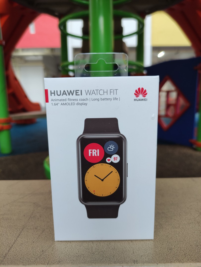 Huawei Graphite Black SmartWatch FIT Model TIA-B09, Mobile Phones ...